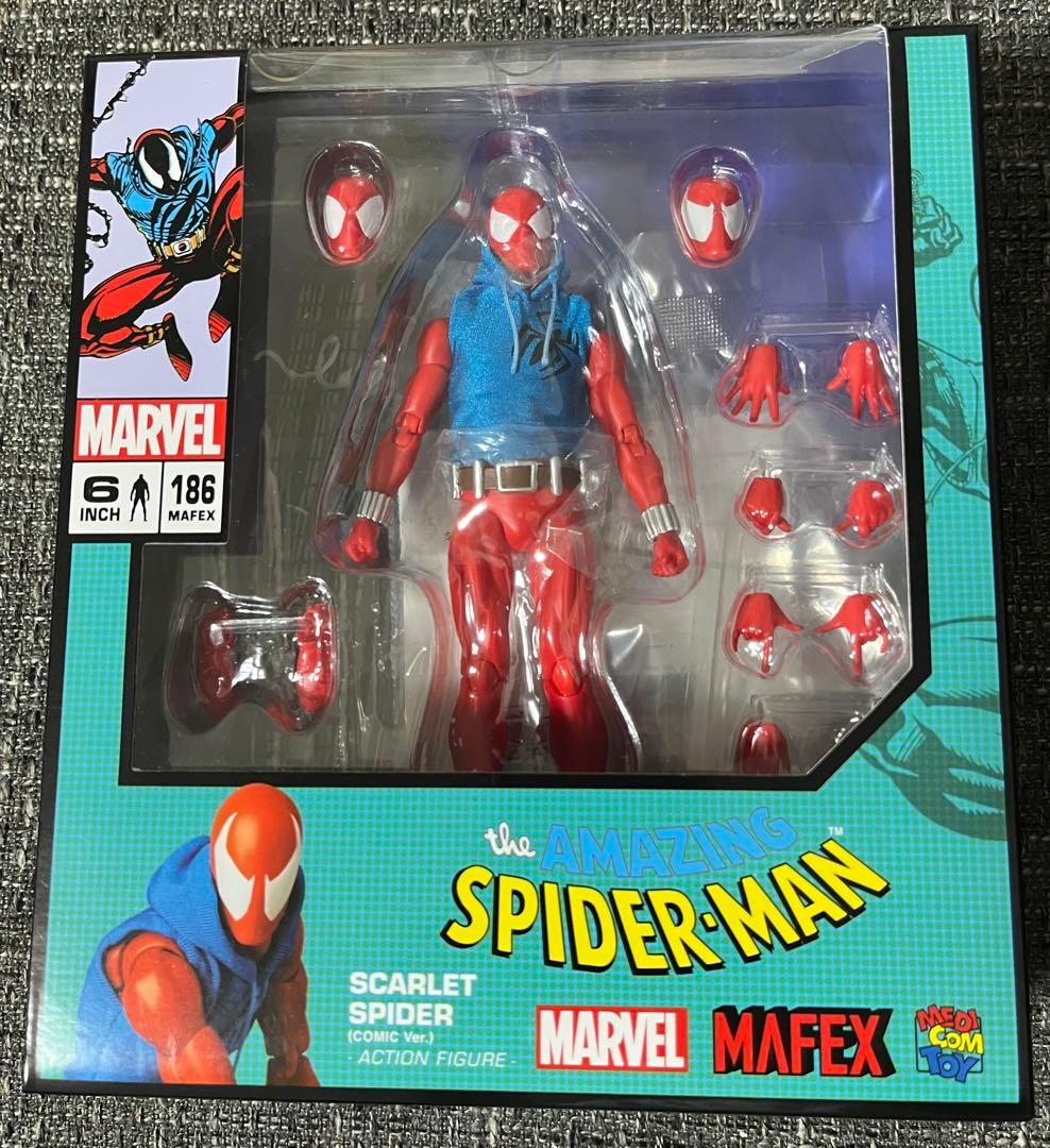 MAFEX186 スカーレットスパイダー　スパイダーマン