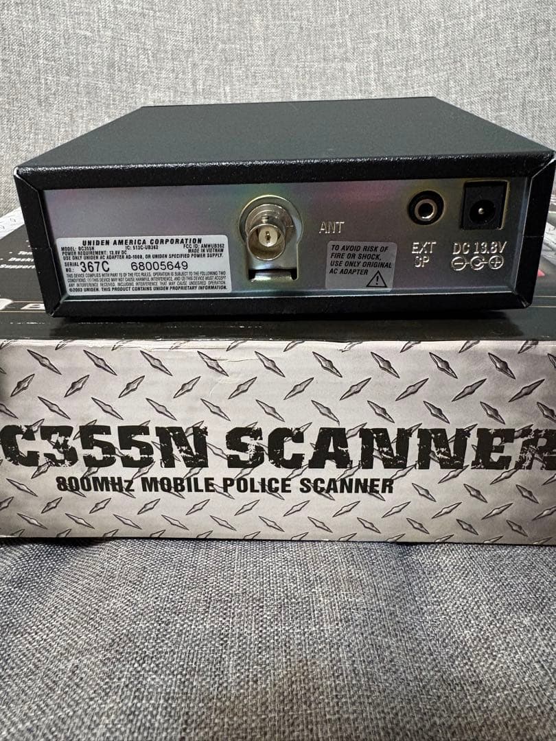 受信機 Uniden BC355N SCANNER
