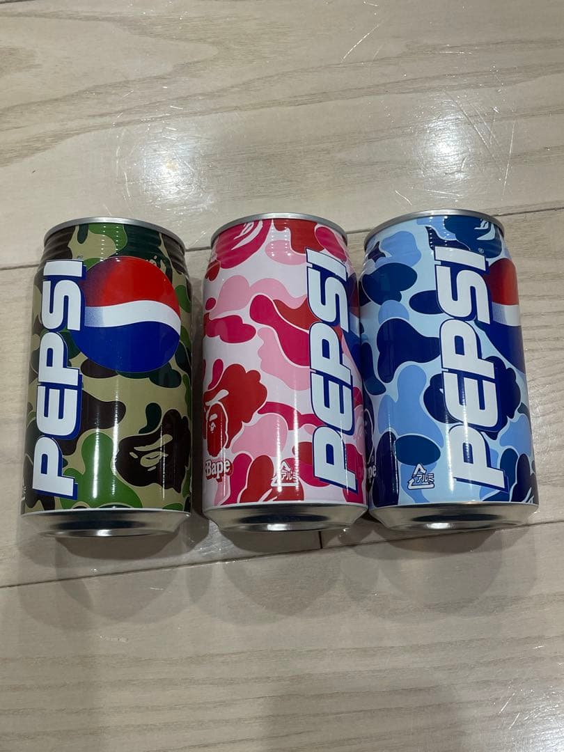 【未開封】BAPE× PEPSI 限定3本セット