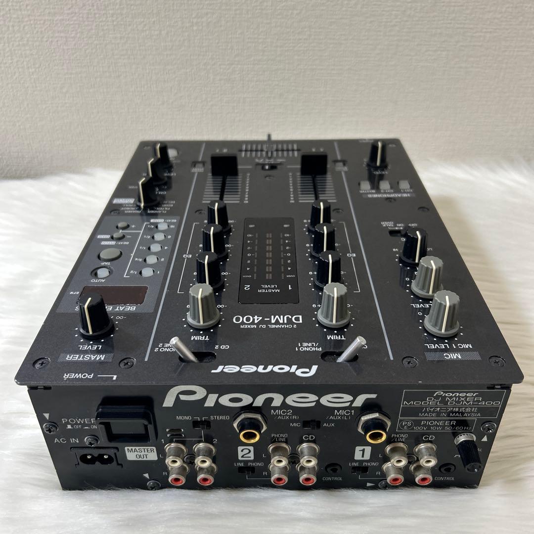 Pioneer DJM-400 2チャンネル DJミキサー