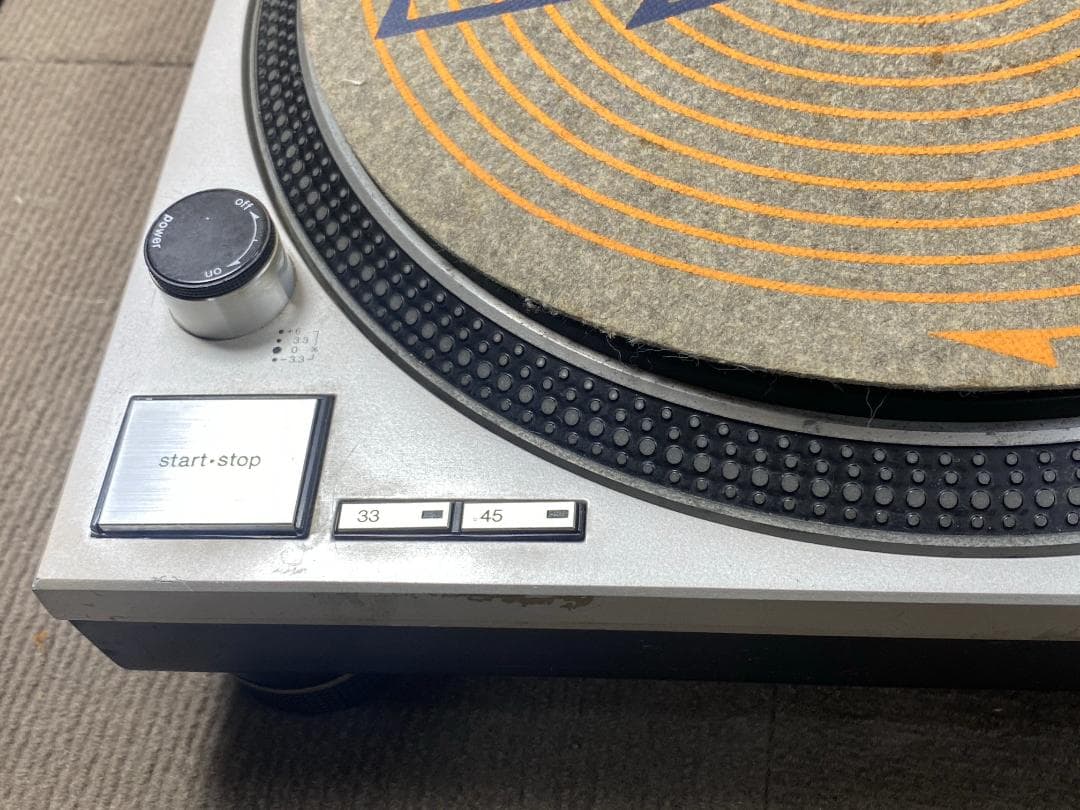 610 technics SL-1200mk2 ターンテーブル