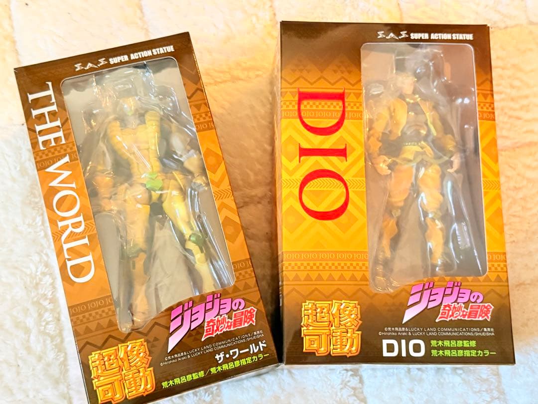 超像可動 ジョジョの奇妙な冒険 第三部　【DIO】&【ザ・ワールド】
