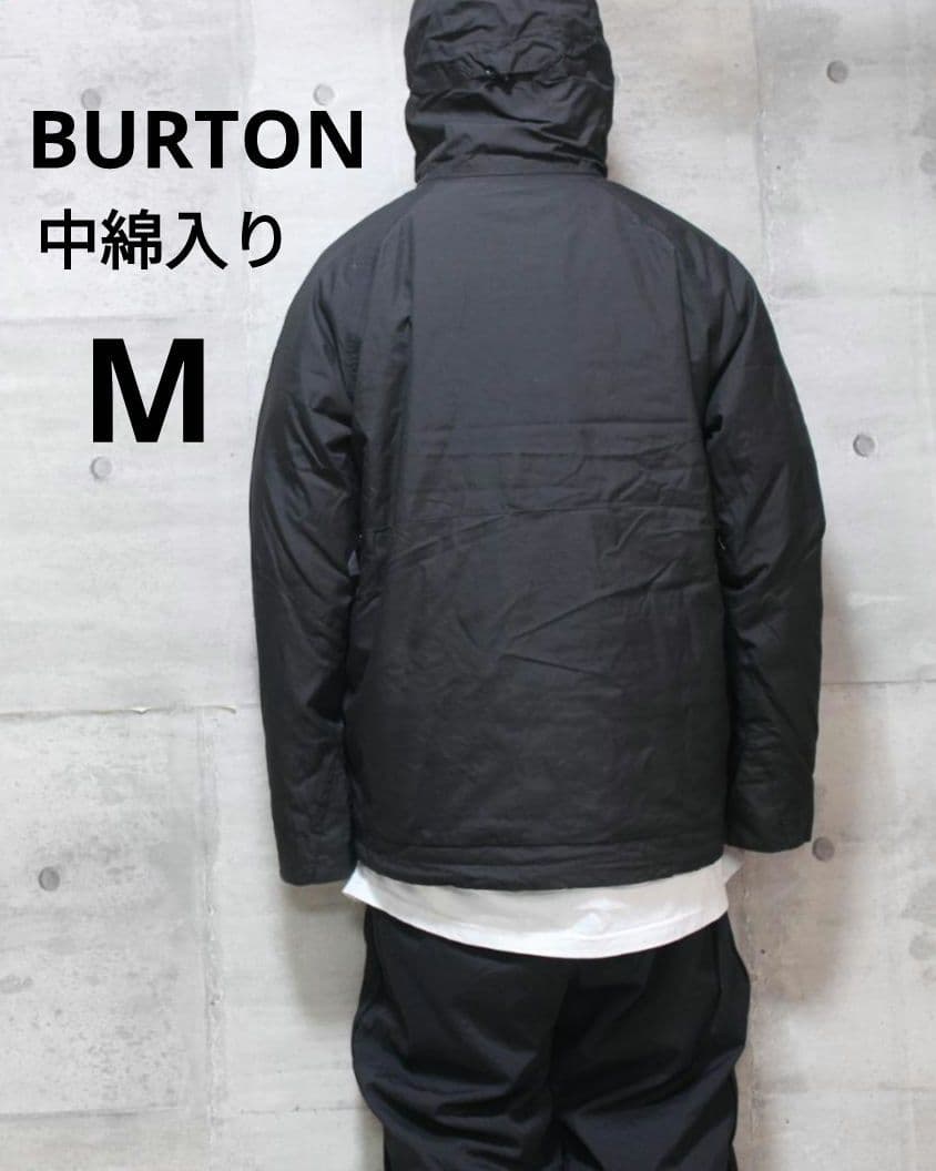 【美品 高撥水】極暖中綿入り【M】BURTON スノーボード ジャケット