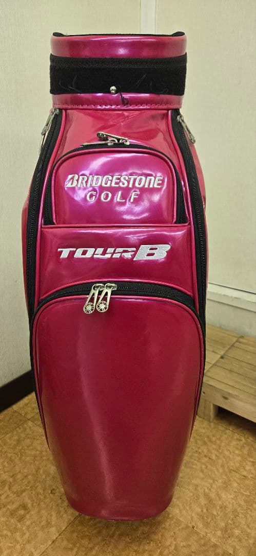 BRIDGESTONE GOLF TOUR B キャディバッグ ピンク