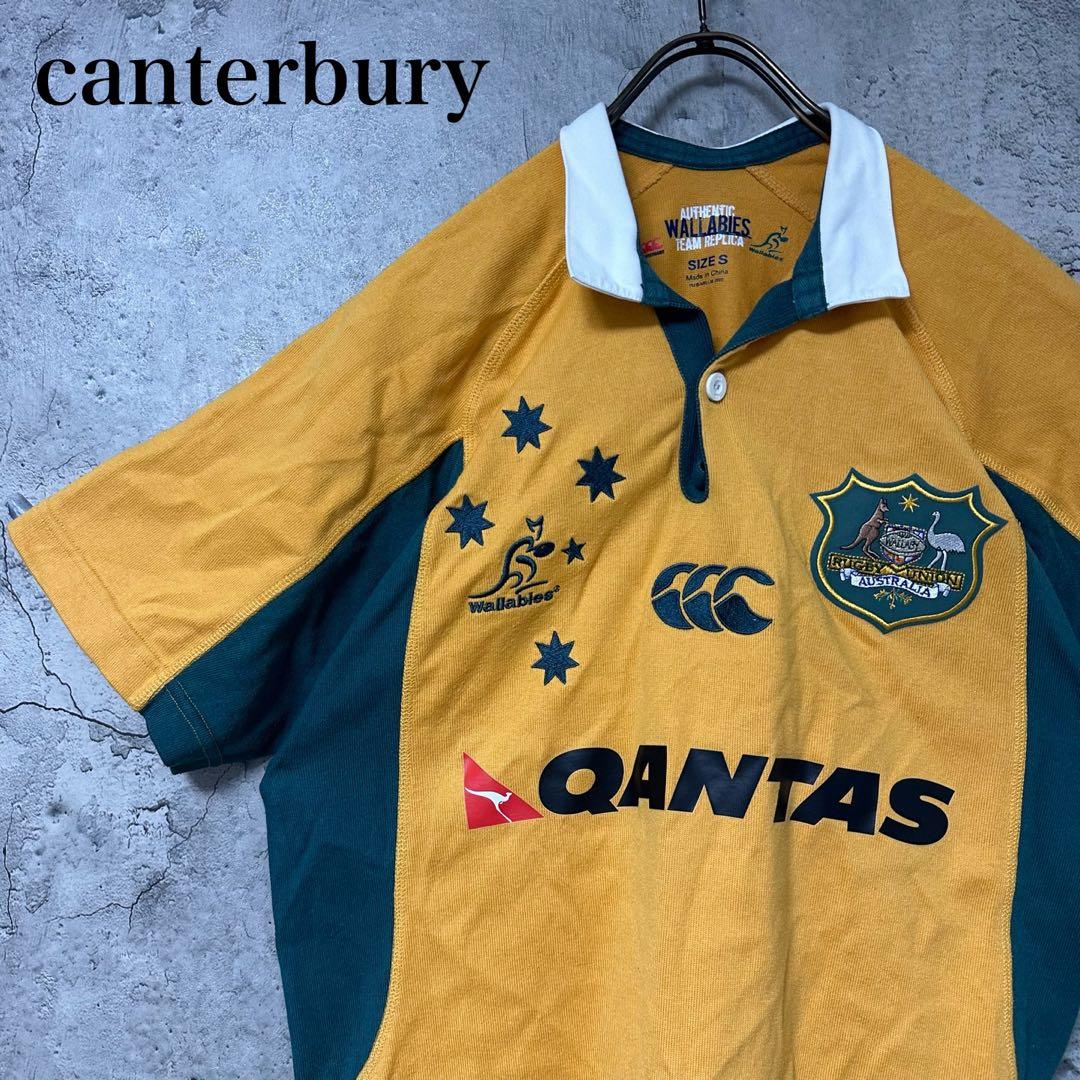 【超人気◎】canterbury　ラガーシャツ　オーストラリア代表　完売モデル◎