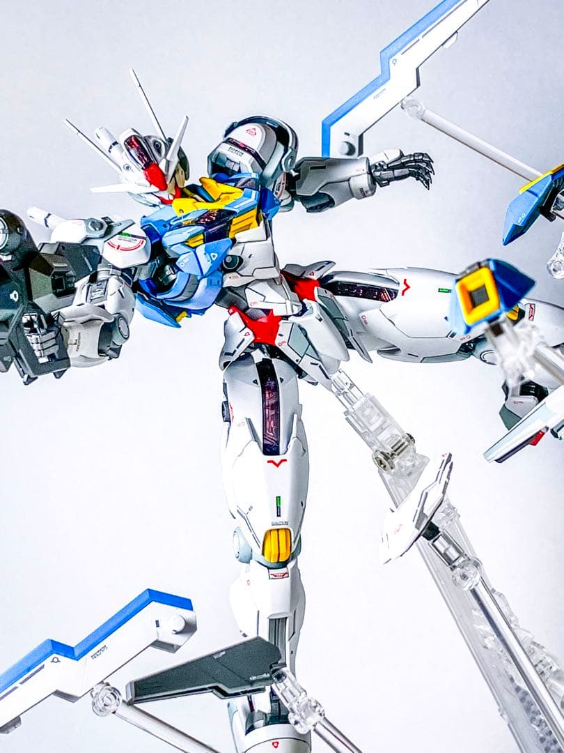 フルメカニクス 1/100 ガンダムエアリアル 塗装済み完成品