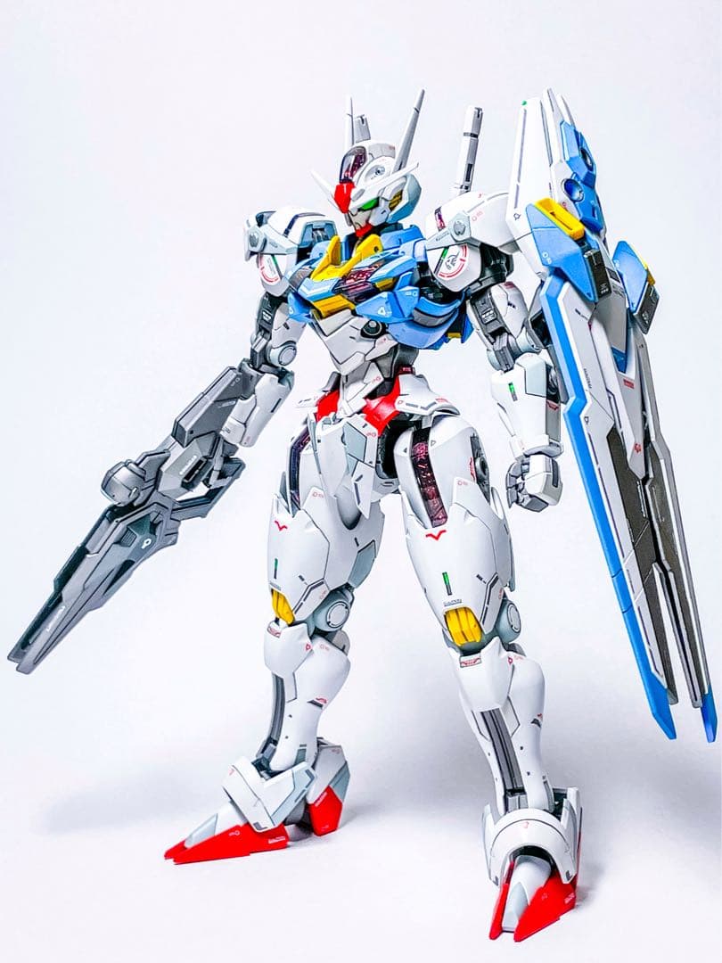 フルメカニクス 1/100 ガンダムエアリアル 塗装済み完成品