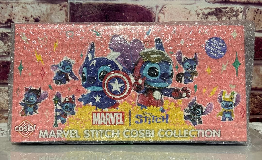 cosbi MARVEL×STITCH BOX 未開封 シュリンク付 公式正規品