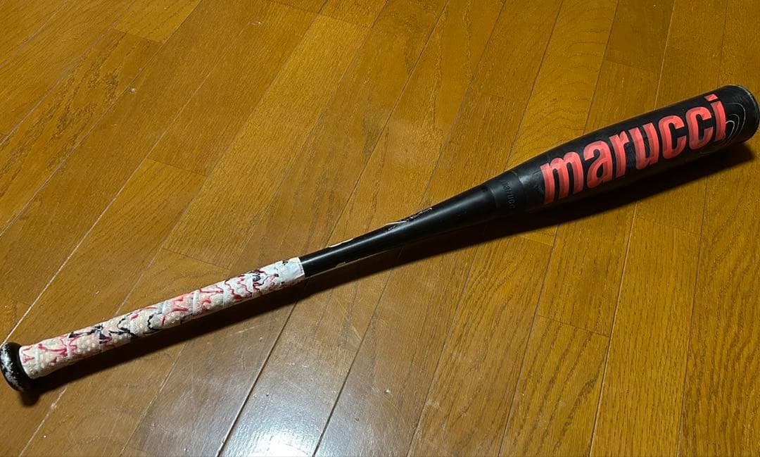 本日20時まで限定21000円marucci 軟式バット ワニクラ赤80cm