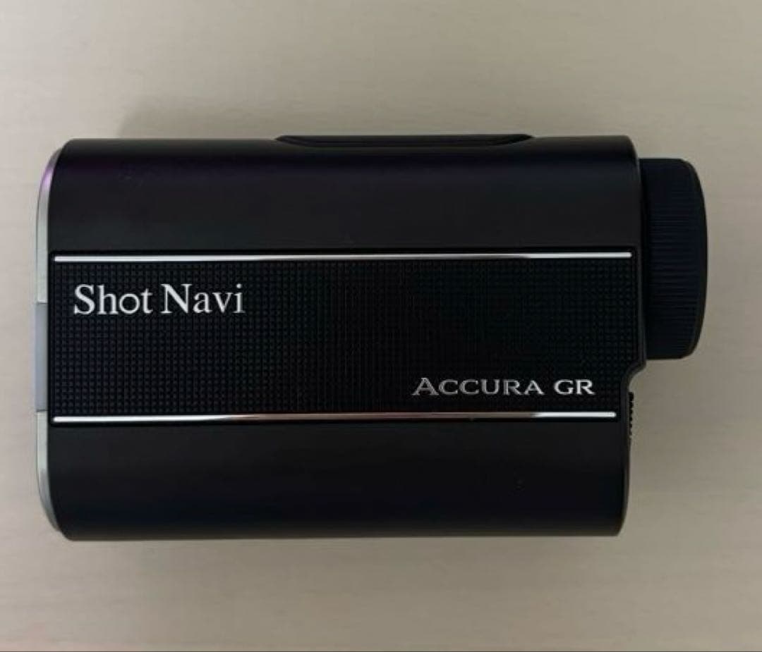 Shot Navi Accura GR ゴルフ用距離計 黒