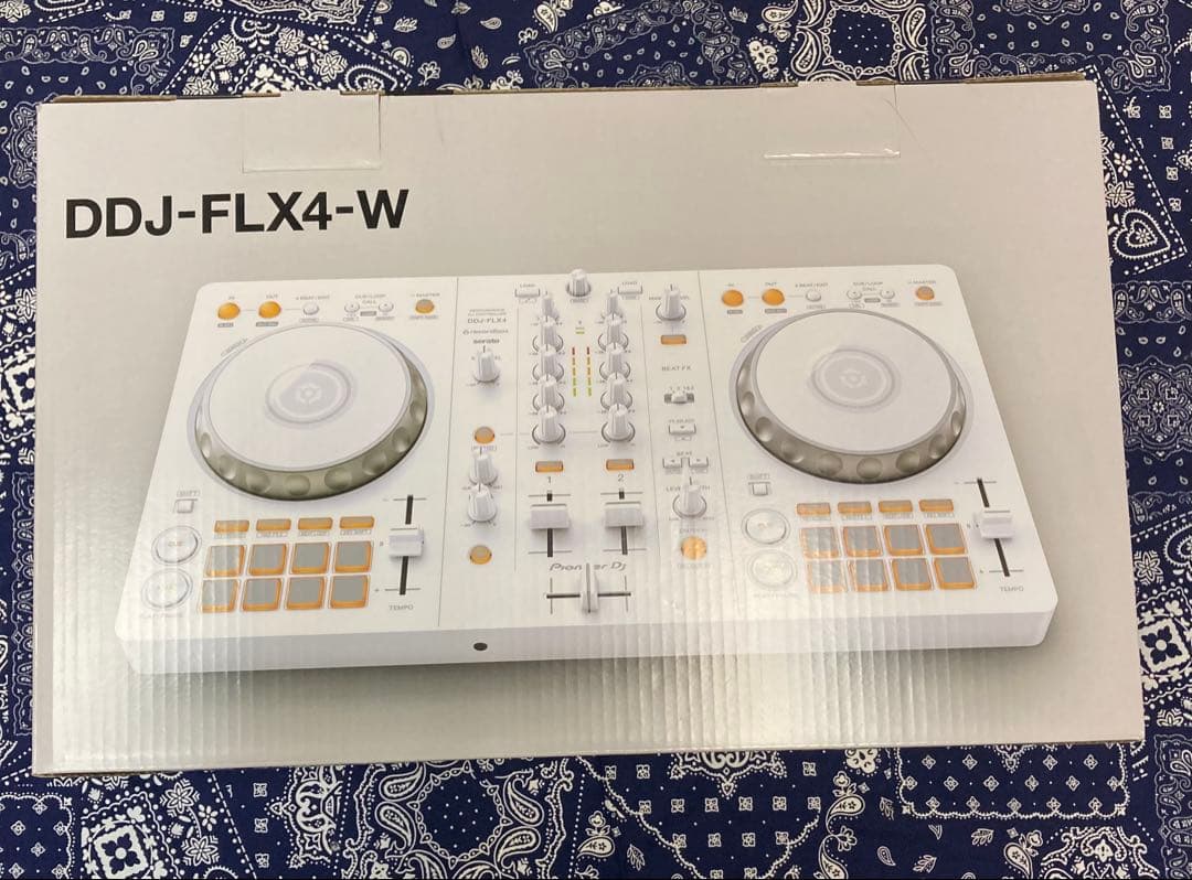 な*こ様 【極美品】　Pioneer DDJ-FLX4-W コントローラー　※オ