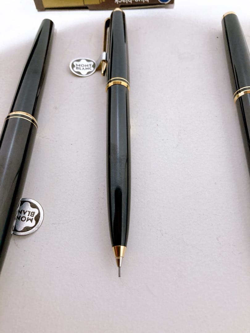 モンブラン Montblanc 万年筆 シャープペンシル ボールペン3本セット