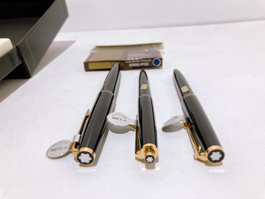 モンブラン Montblanc 万年筆 シャープペンシル ボールペン3本セット