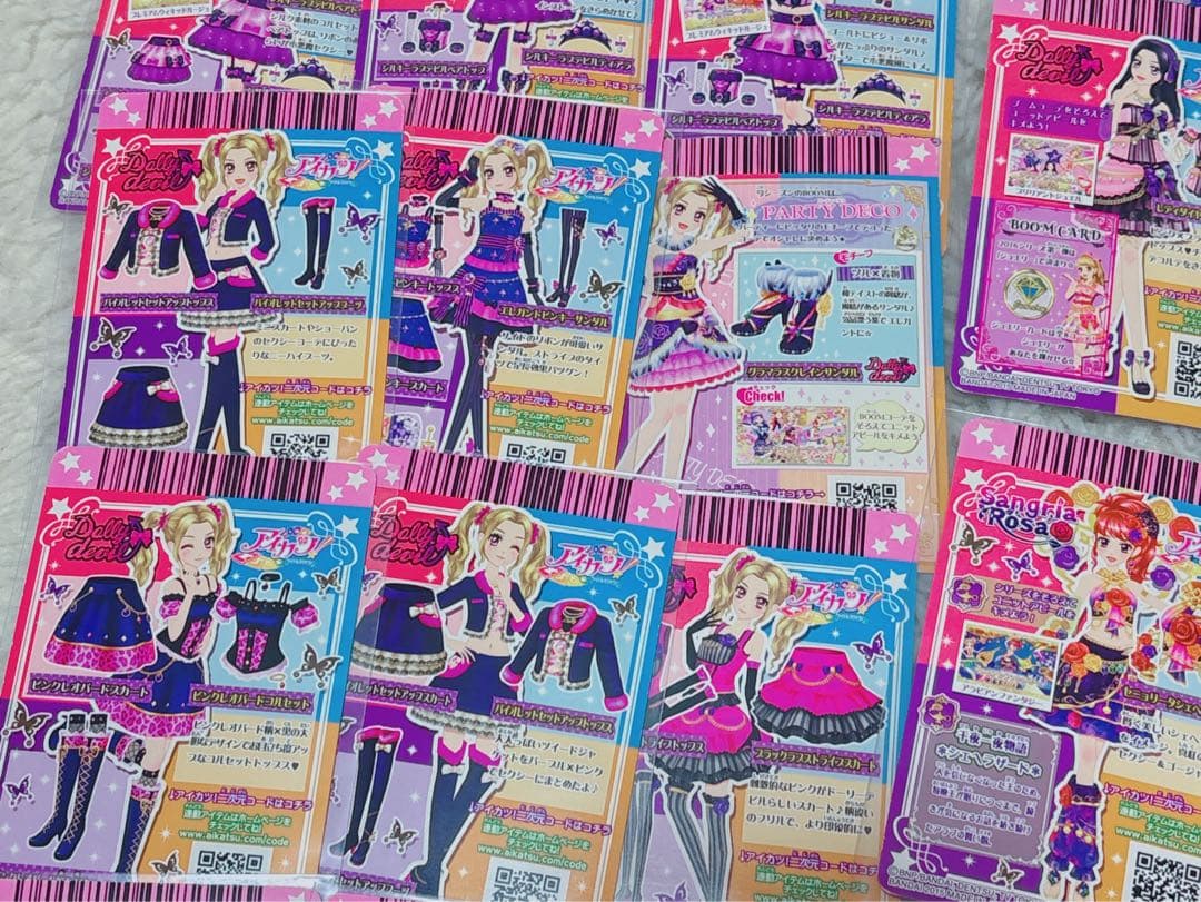 アイカツカード ドーリーデビル ロリゴシック プレミアムレア まとめ売り平成