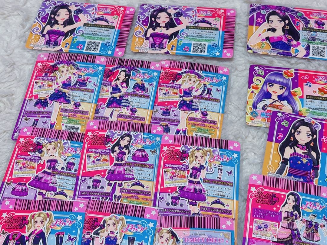 アイカツカード ドーリーデビル ロリゴシック プレミアムレア まとめ売り平成