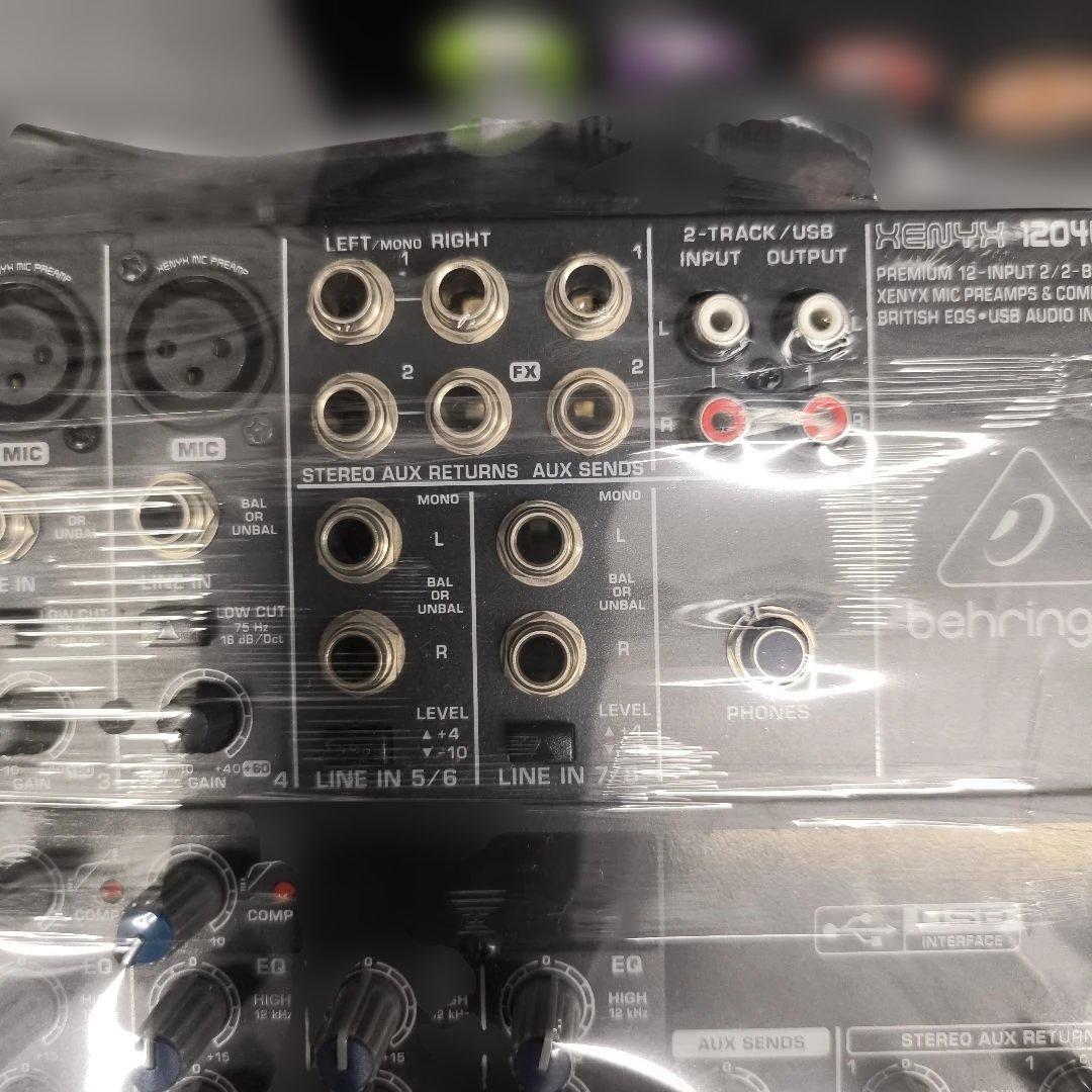 【美品】Behringer XENYX 1204USB DJミキサー