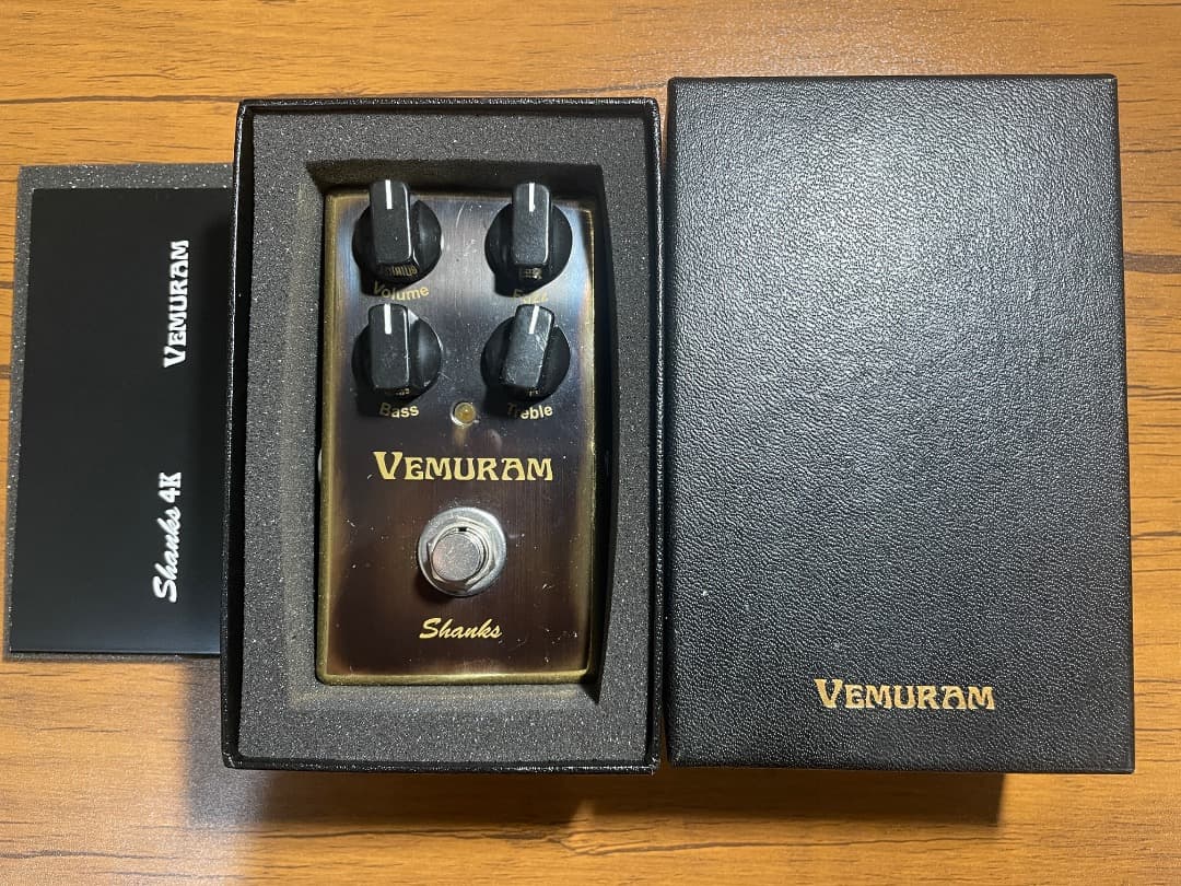 【超貴重】Vemuram Shanks 4K Fuzz（生産終了品）
