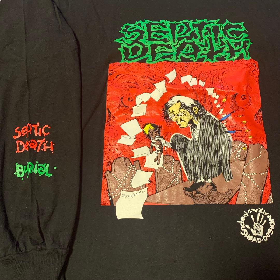 Septic Death 長袖Tシャツ XL Pashead zolac