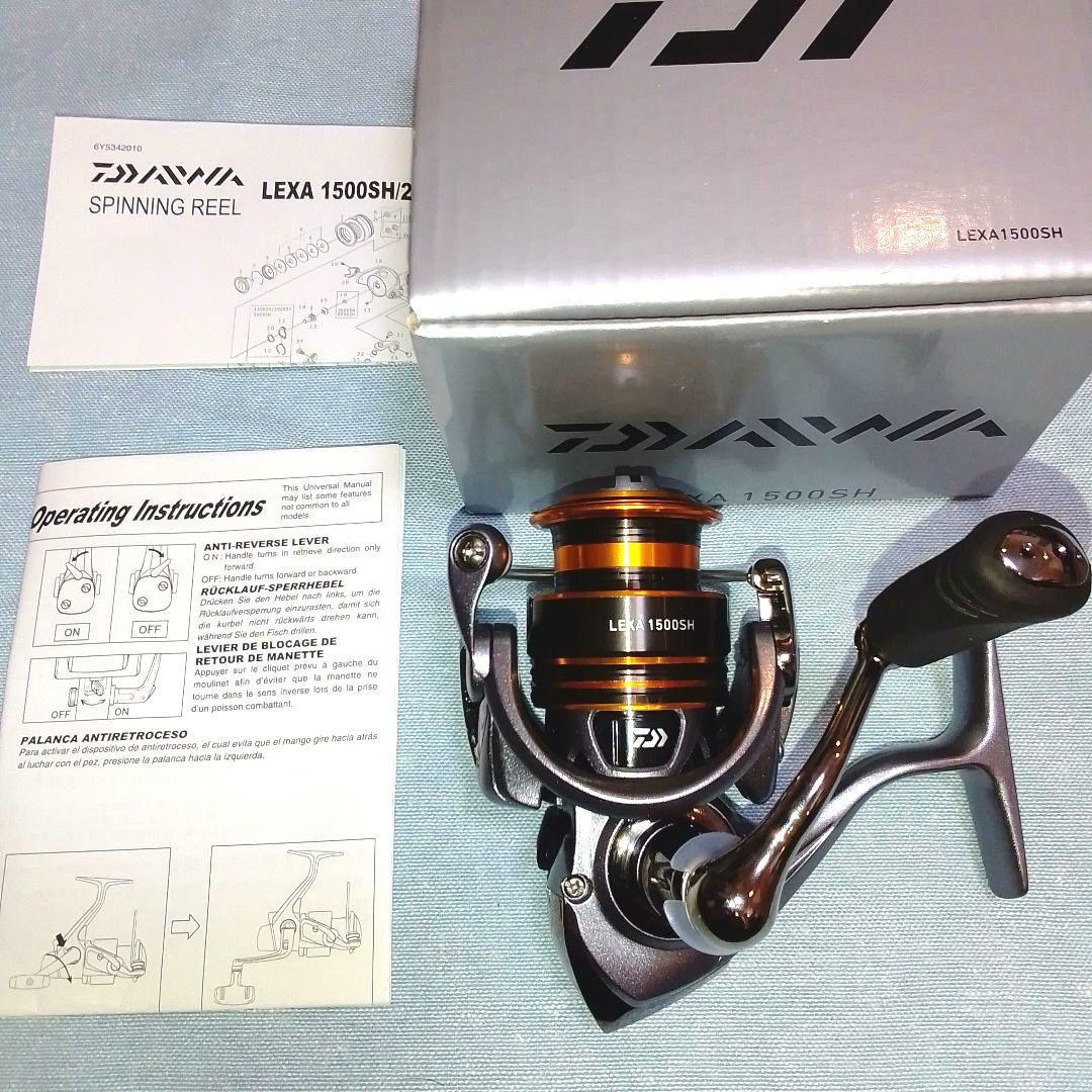 【未使用品】DAIWA LEXA 1500SH スピニングリール 逆輸入版