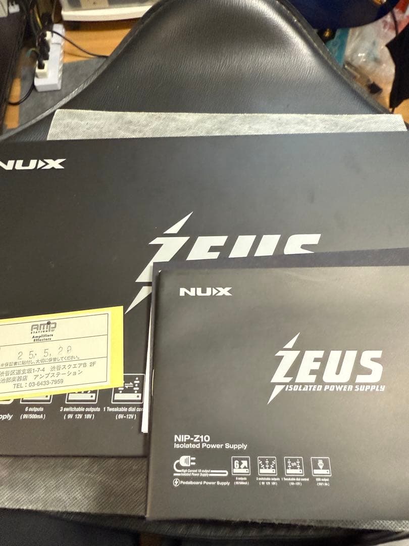 NUX ZEUS ISOLATED POWER SUPPLY パワーサプライ