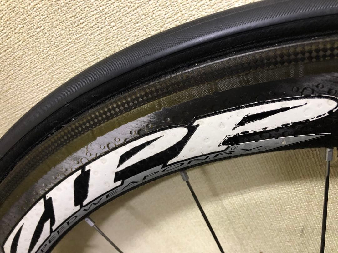 ZIPP 404 カーボンディスクチューブラーホイール 前後セット カンパフリー