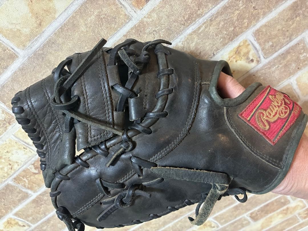 Rawlings 軟式グローブ 黒　ローリングス