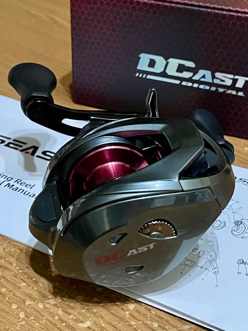 ⭐︎最新モデル⭐︎SEASIR DCast シーサー DCブレーキ搭載　左ハンドル