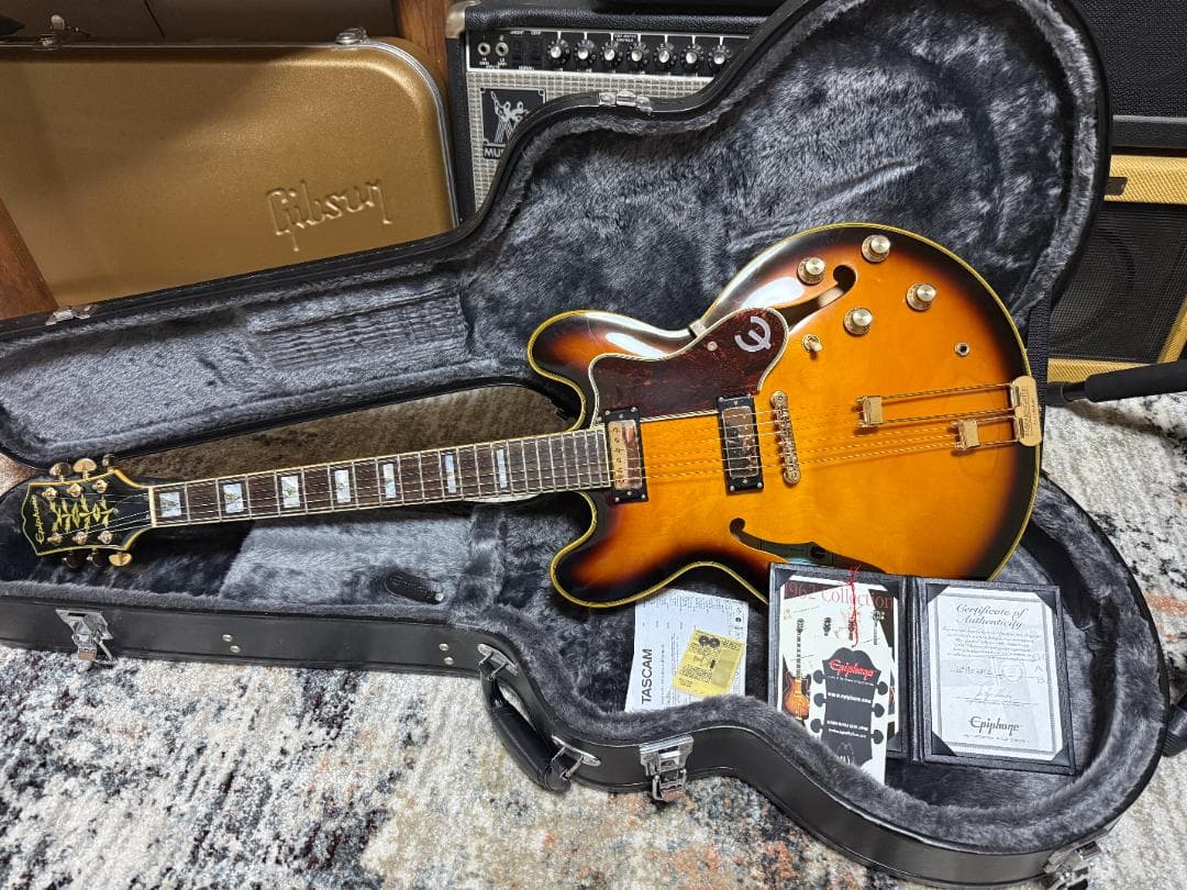 ギター Epiphone SHERATON E212T 50th 1962