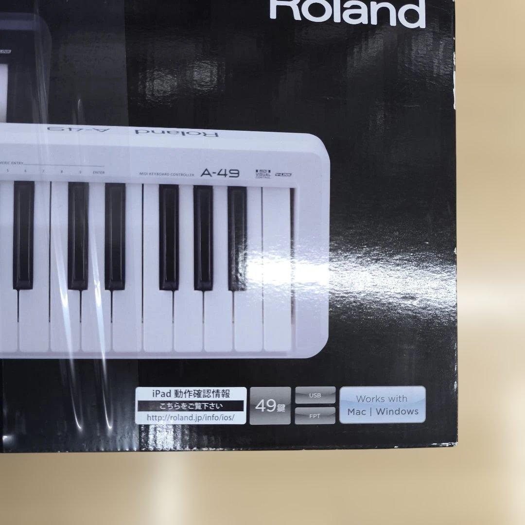 Roland A-49 MIDIキーボードコントローラー ブラック