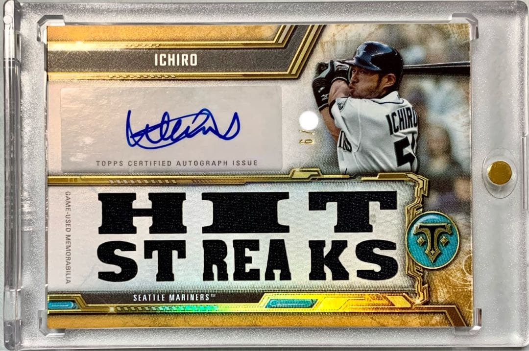 イチロー Toppp Triple Threads 2020 直筆サインカード