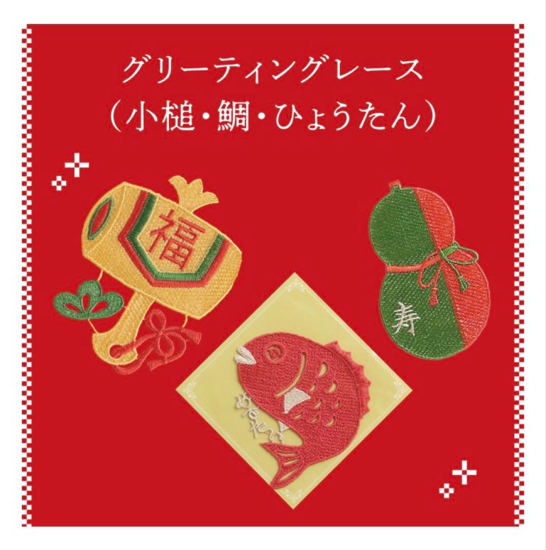 2025 福袋　近沢レース　近澤　蛇　巳年　抜き無し　ハンカチ　タオル　ミラー