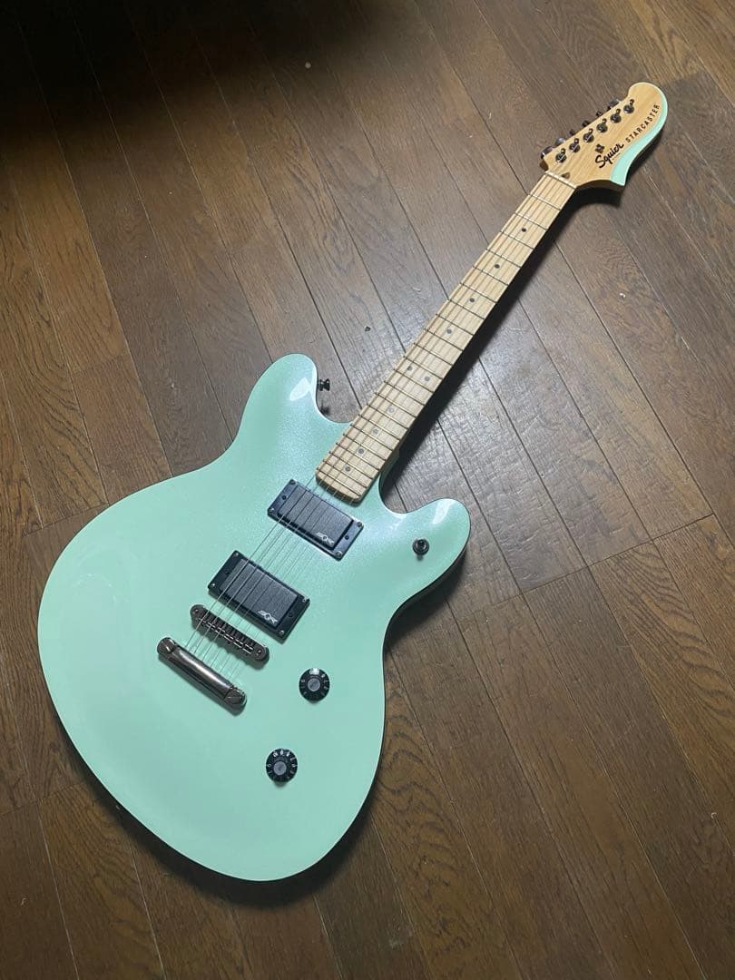 Squier Contemporary Active Starcaster 美品