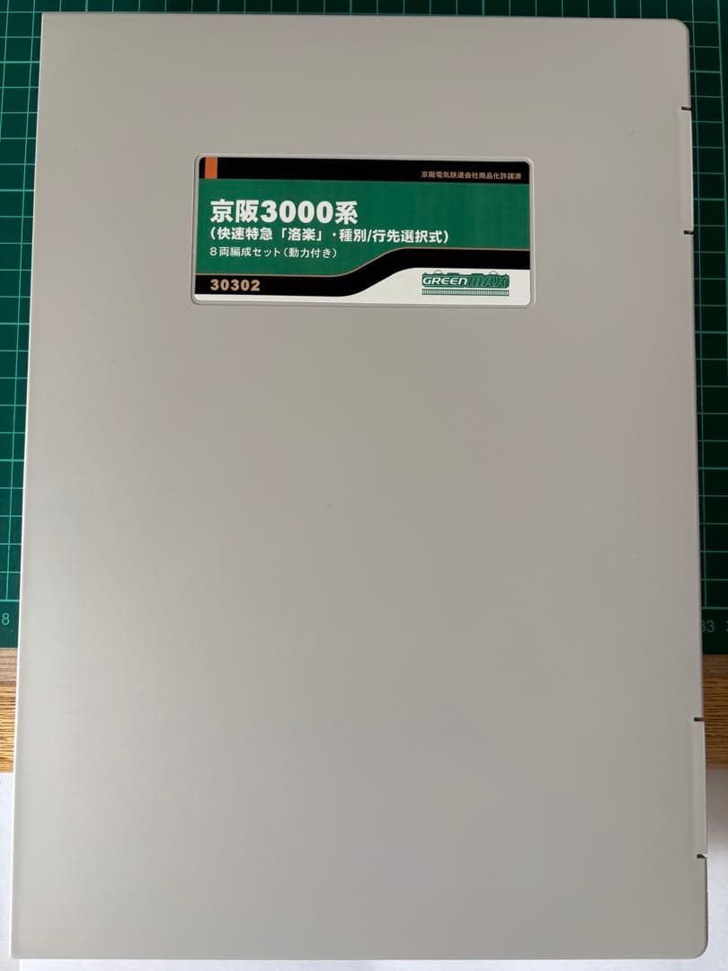 グリーンマックス　京阪3000系(快速特急「洛楽」・種別/行先選択式)8両セット