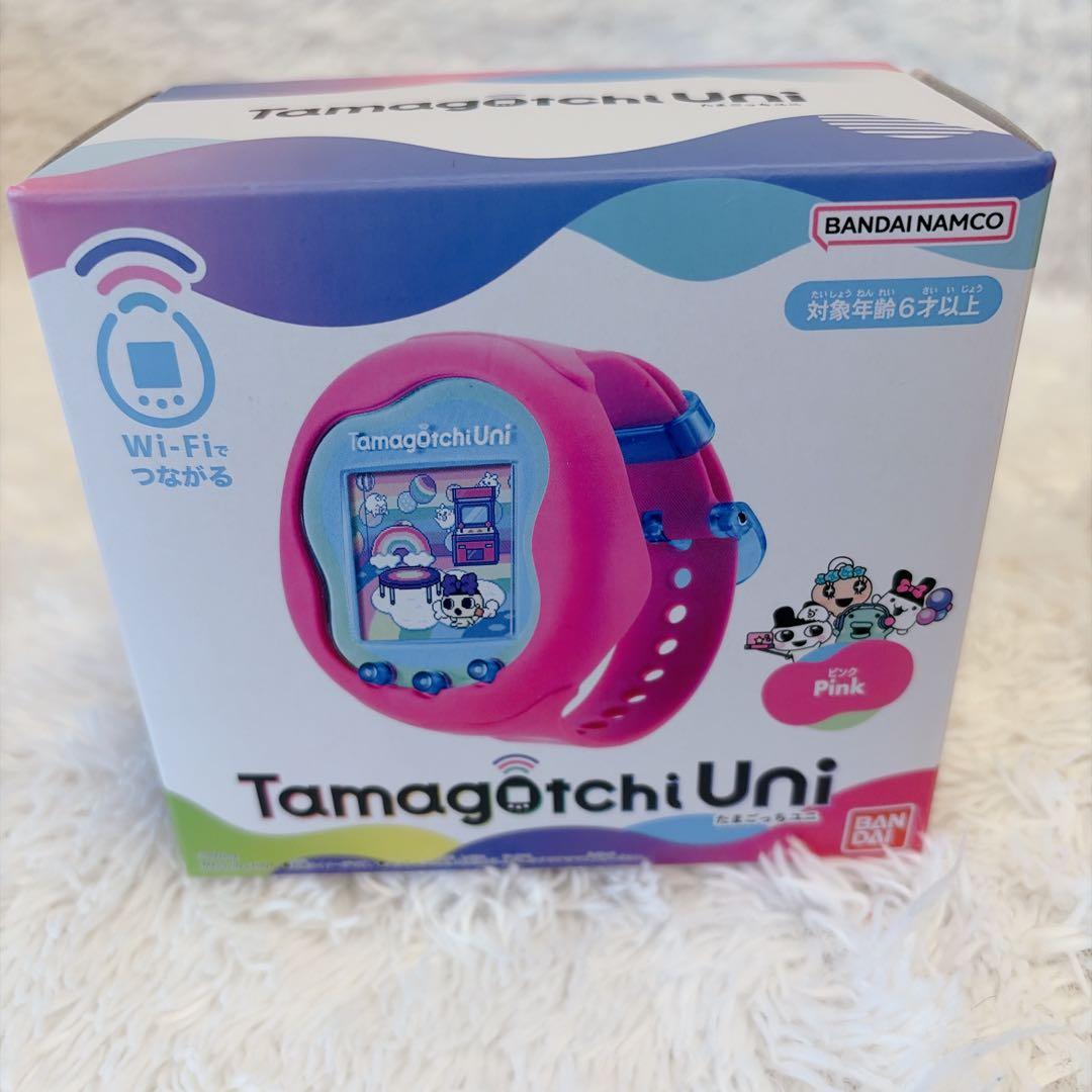 Tamagotchi Uni ピンク　本体 箱あり　BANDAI たまごっちユニ