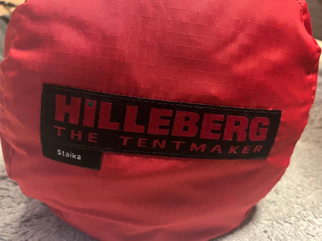 スタイカ レッド STAIKA ヒルバーグ HILLEBERG フットプリント付