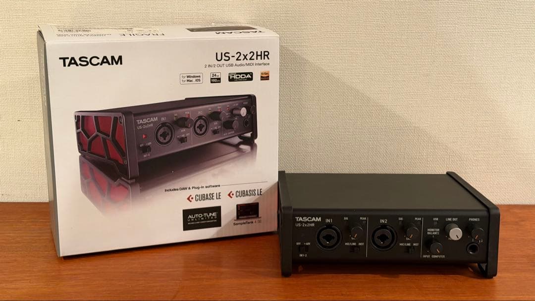 TASCAM US-2x2 HR 中古