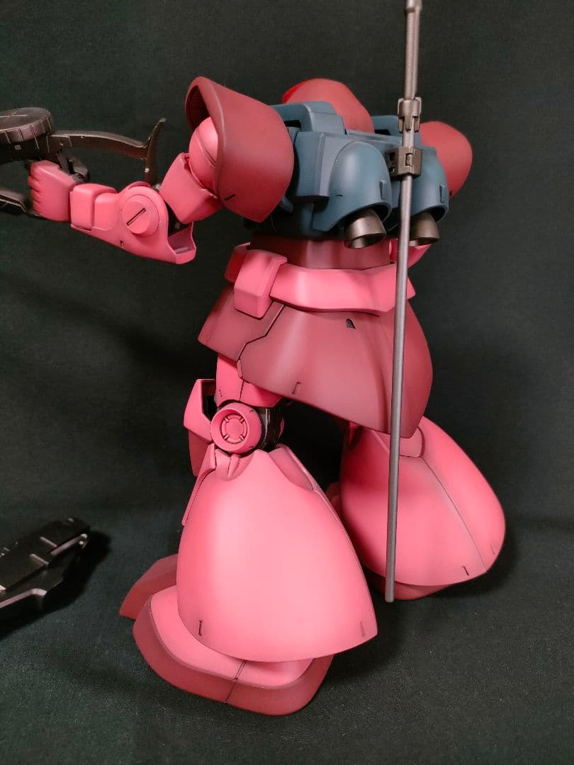 GUNPLA ガンプラ 塗装済 完成品 MG シャア専用リックドム