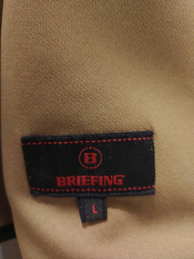 BRIEFING GOLF ブリーフィング　ジップベスト 3Dロゴ 極美品