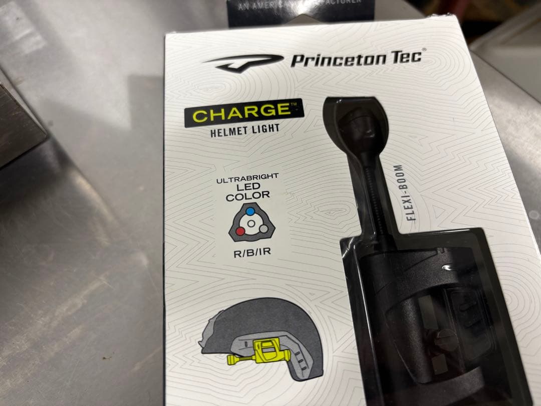 Princeton Tec Charge MPLS 米軍 ヘルメットライト