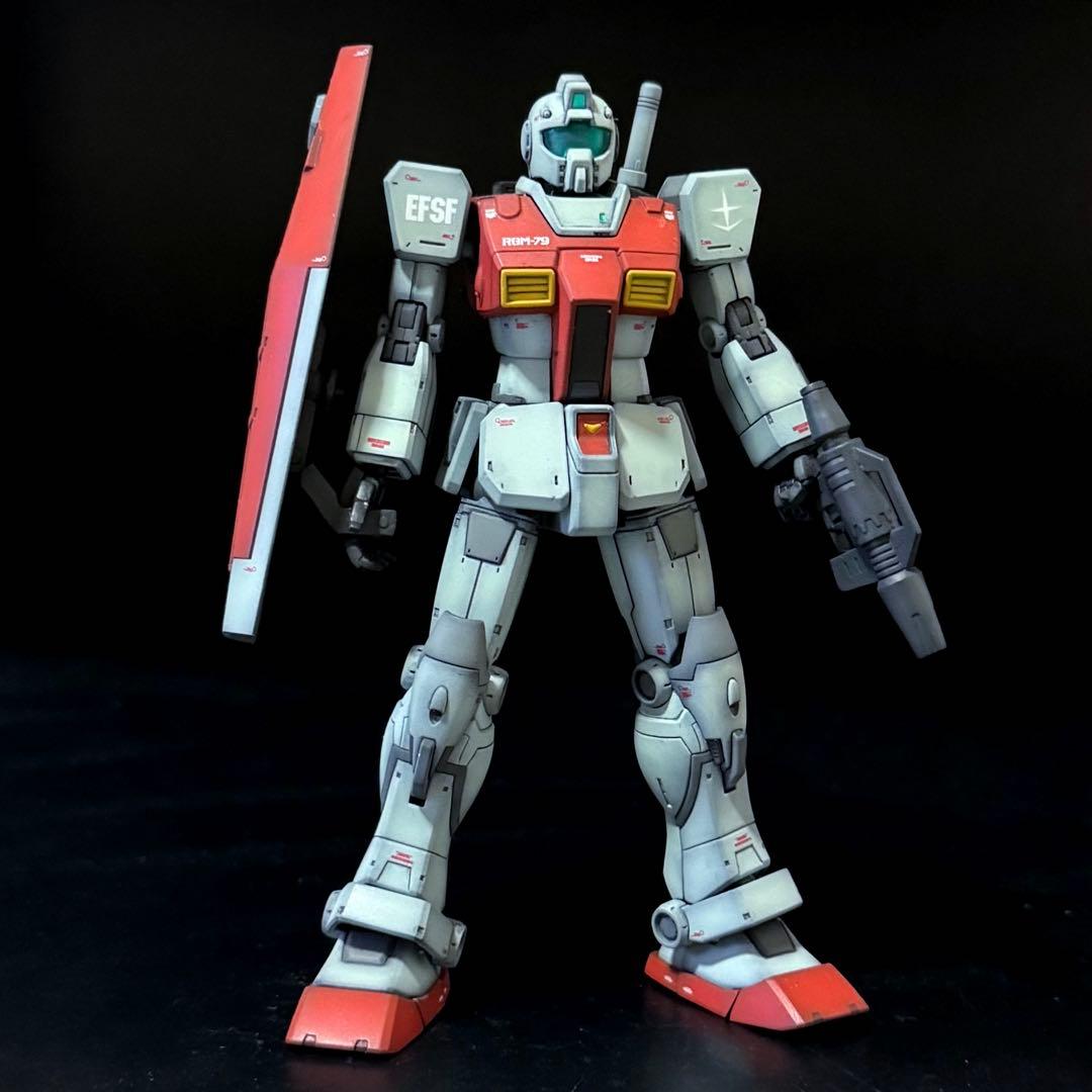 HG 1/144 RGM-79 ジム 完成品