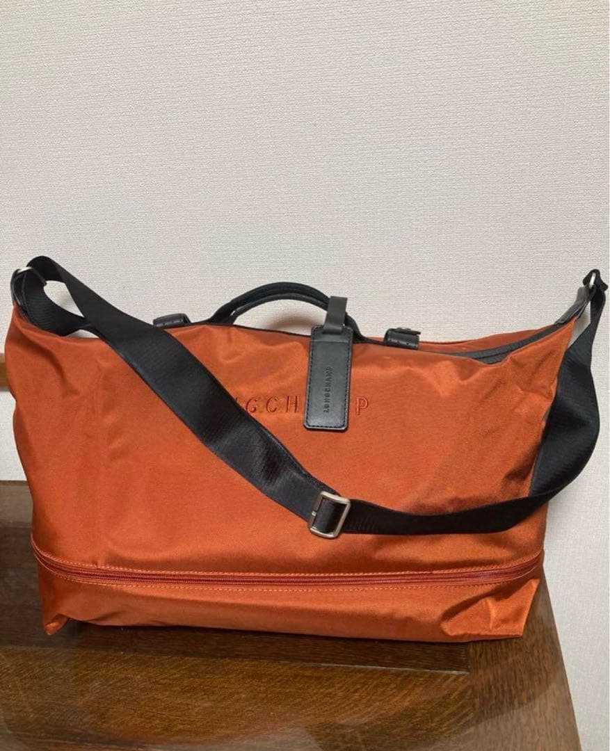 LONGCHAMP オレンジ ボストンバッグ［お値下げしました！］