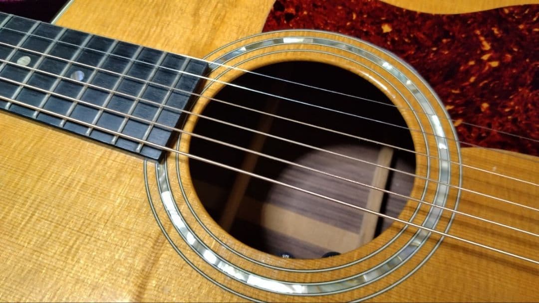 97年製 Taylor 710 セミヴィンテージ Fishmanピエゾ