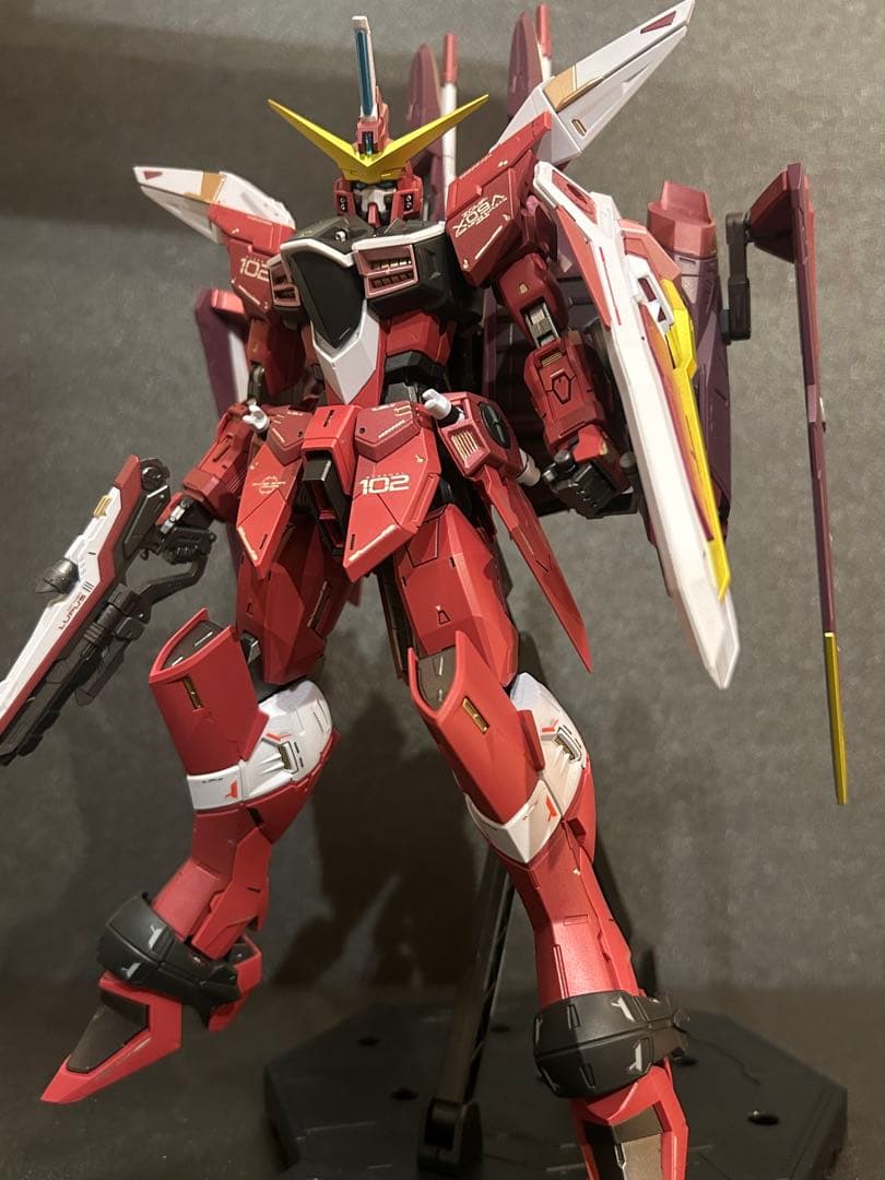 MG ジャスティスガンダム　全塗装　完成品