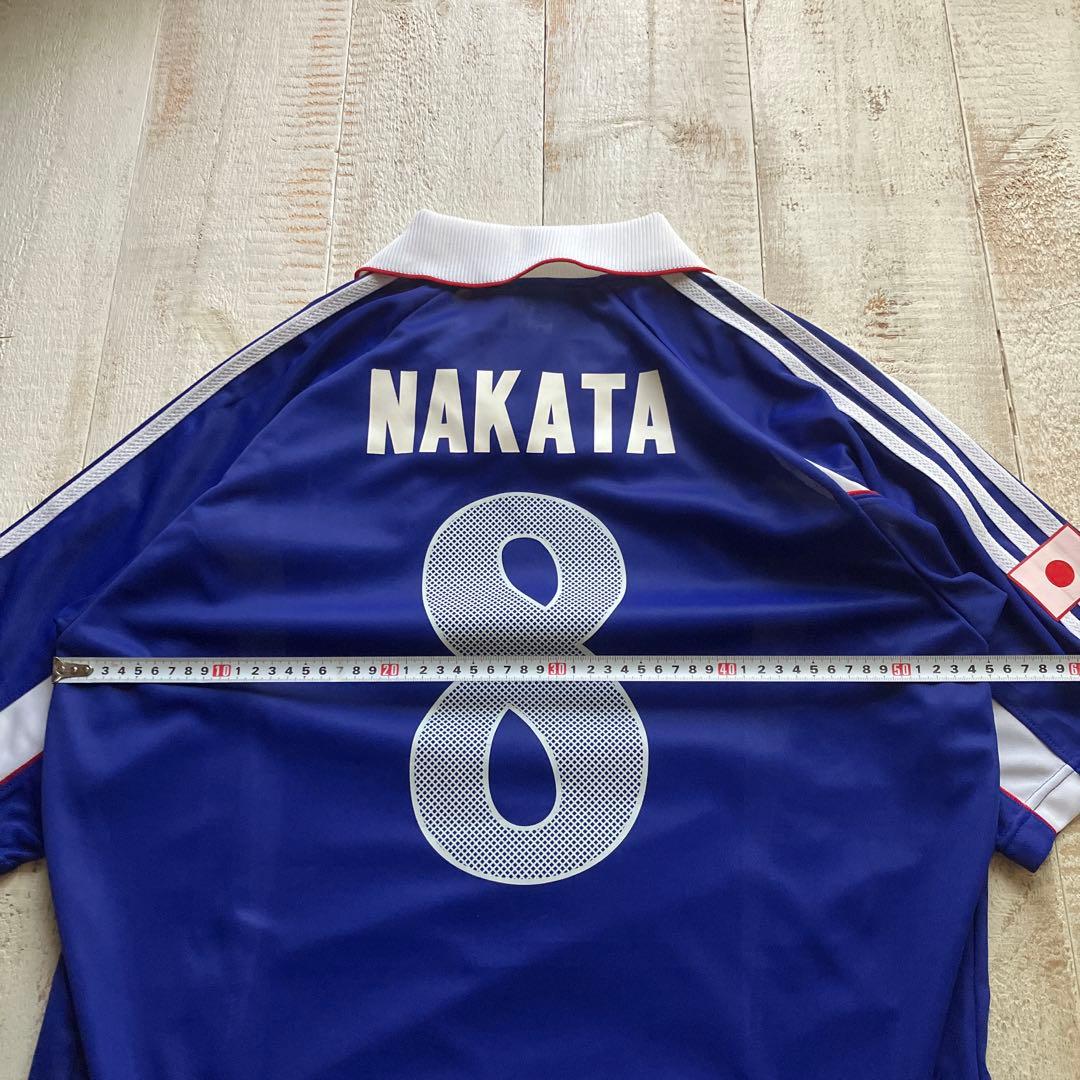 アディダス サッカー日本代表 中田英寿 8 ユニフォーム vintage 99年