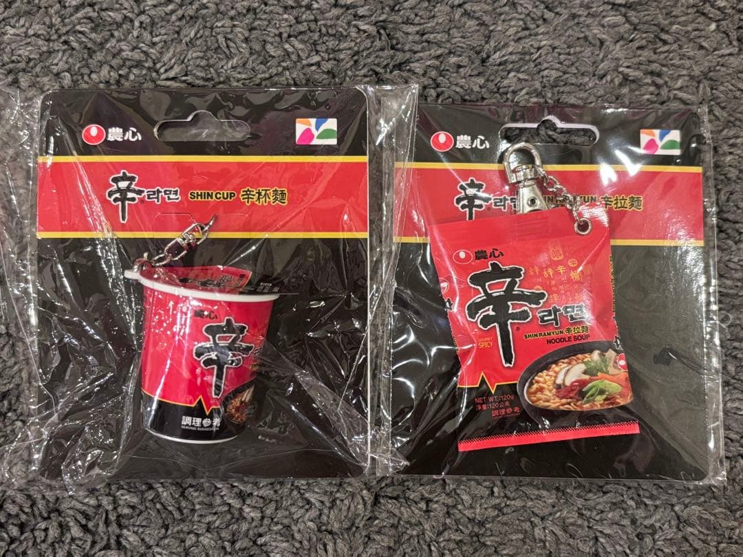 【台湾限定】辛ラーメン 悠遊卡 ICカード 交通カード 二個セット