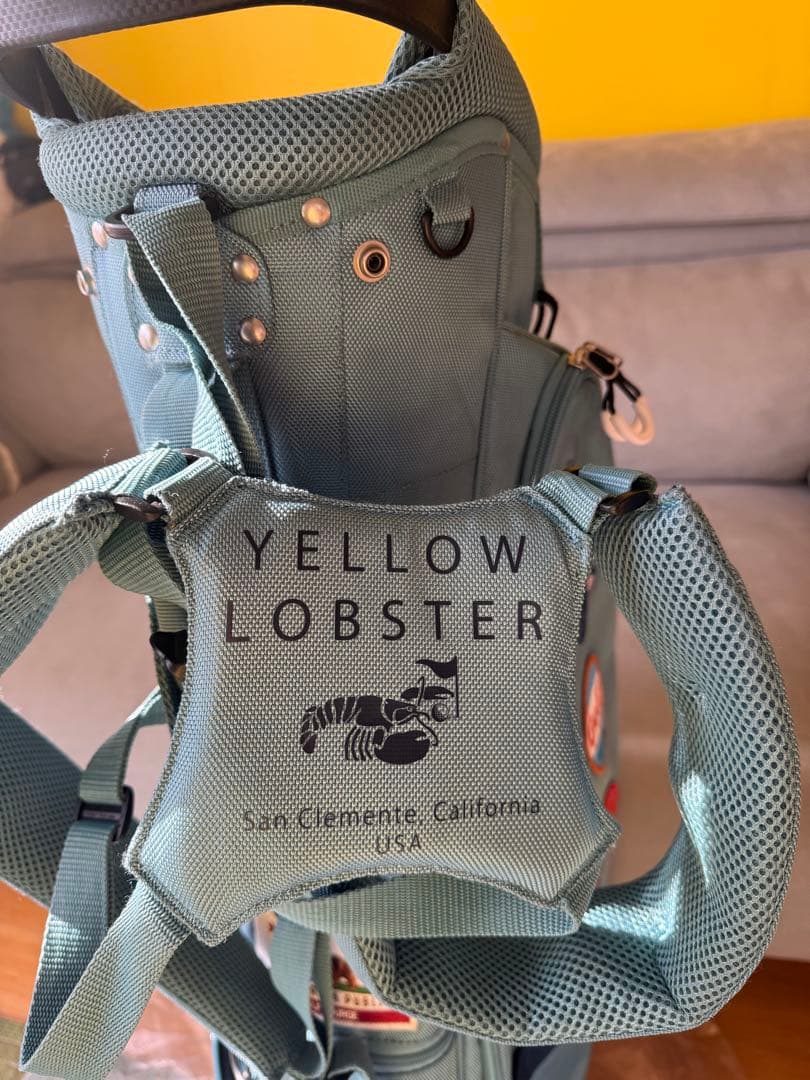 イエローロブスター YELLOW LOBSTER スタンド式キャディバッグ