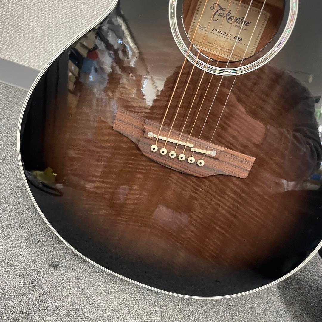 美品 動作品 Takamine PTU121C GBB エレアコ タカミネ