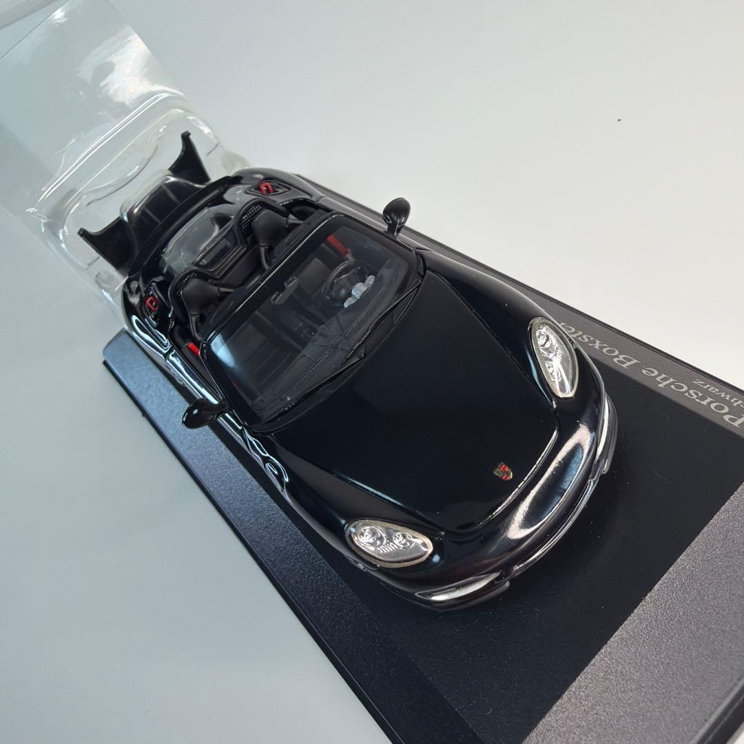 ミニカー Porsche Boxter Spyder 2010 Black /PMA