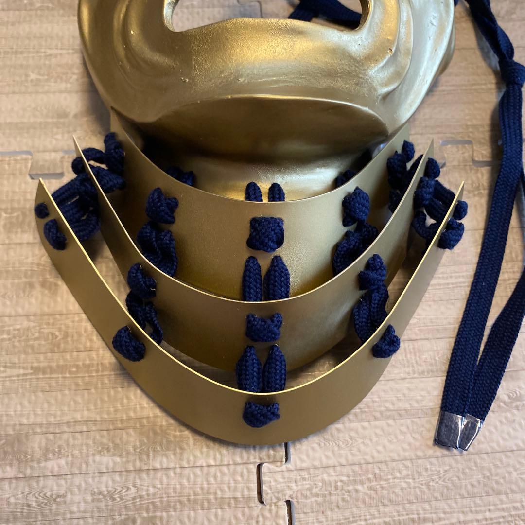 【着用可能】手作り　武具　鎧兜　甲冑　等身大　半頬　面頬　mempo mask