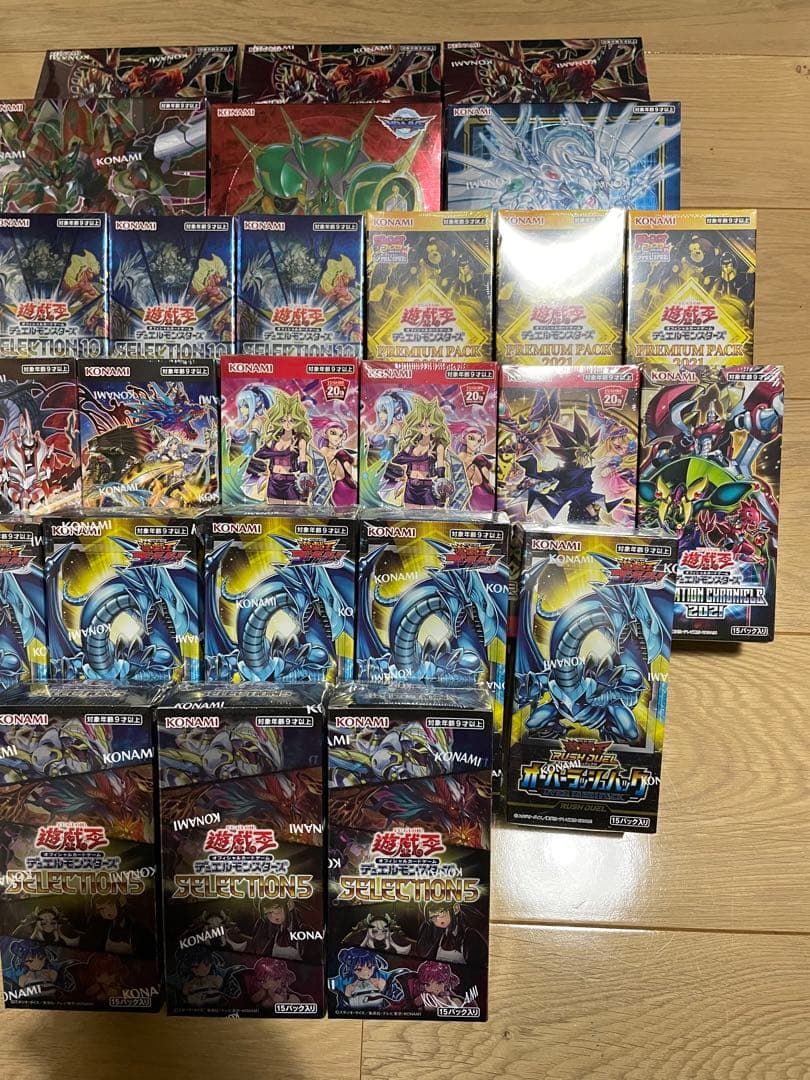 遊戯王OCG シュリンク付 未開封28BOX オーバーラッシュパック 他